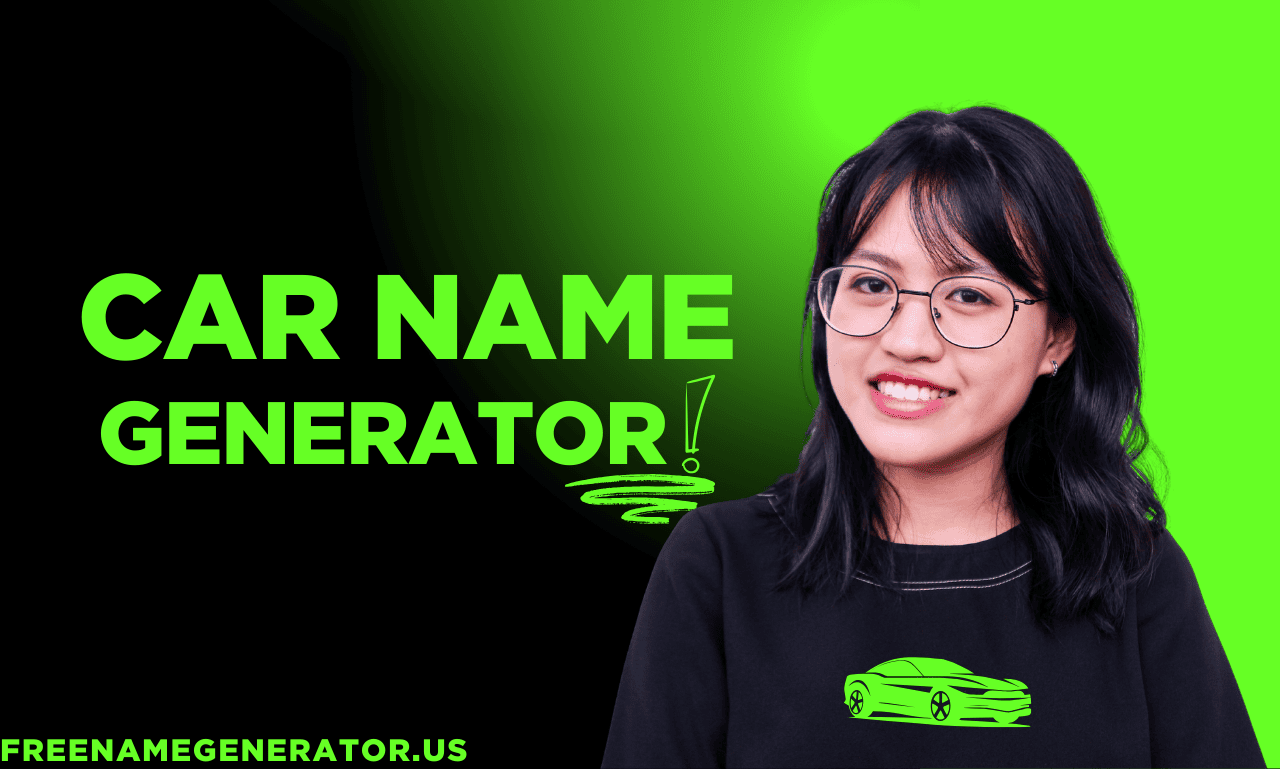 Car Name Generator - Generate Free Cars names 2025